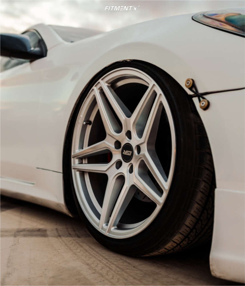 2011 Hyundai Genesis Coupe 2.0T with 19x10.5 ESR Rf15 and Vercelli ...