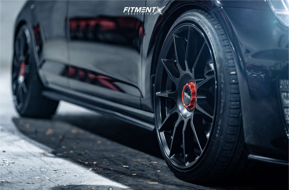 2015 Volkswagen GTI Autobahn with 19x8.5 Rotiform Dtm and Nexen 235x35 ...