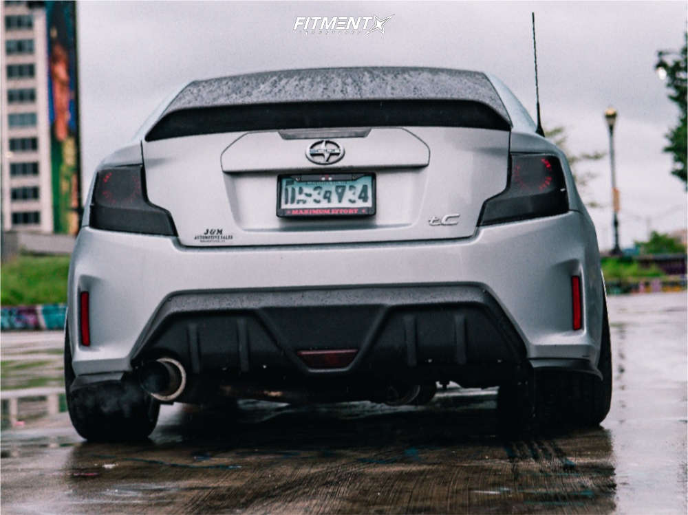 2014 Scion TC Base with 19x9.5 Anovia Titan and Lexani 255x35 on ...