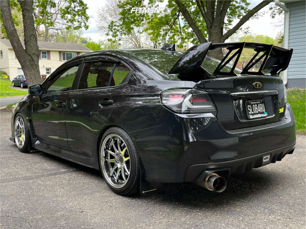 2017 Subaru WRX STI Base with 18x9.5 Aodhan Ds02 and Continental 245x40 ...