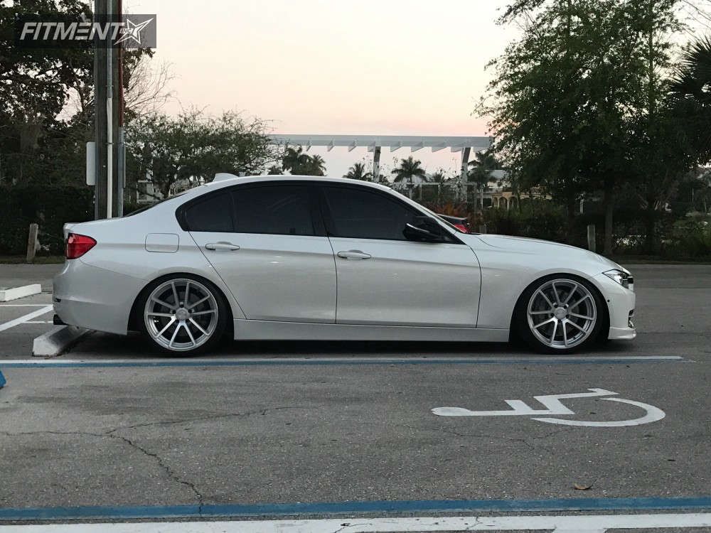 2013 BMW 335i Base with 19x8.5 Rotiform Spf and Continental 235x35 on ...
