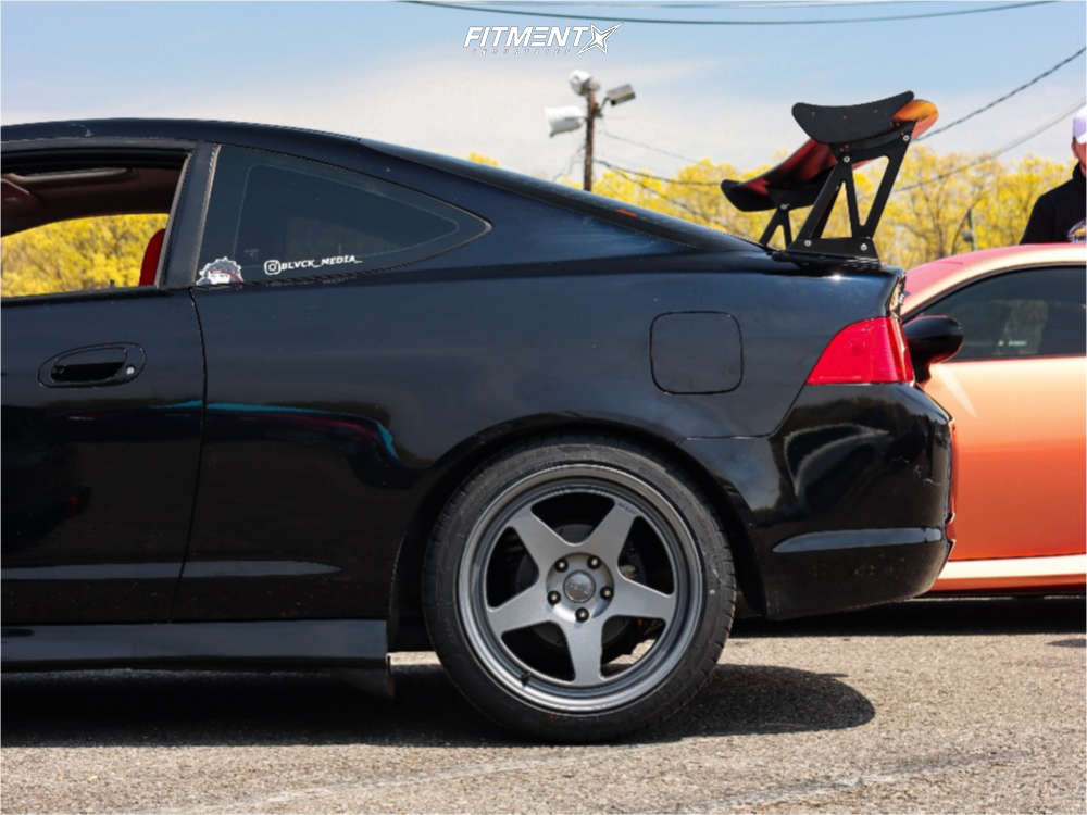 2004 Acura RSX Type-S with 18x9 Kansei Knp and Cooper 235x40 on ...