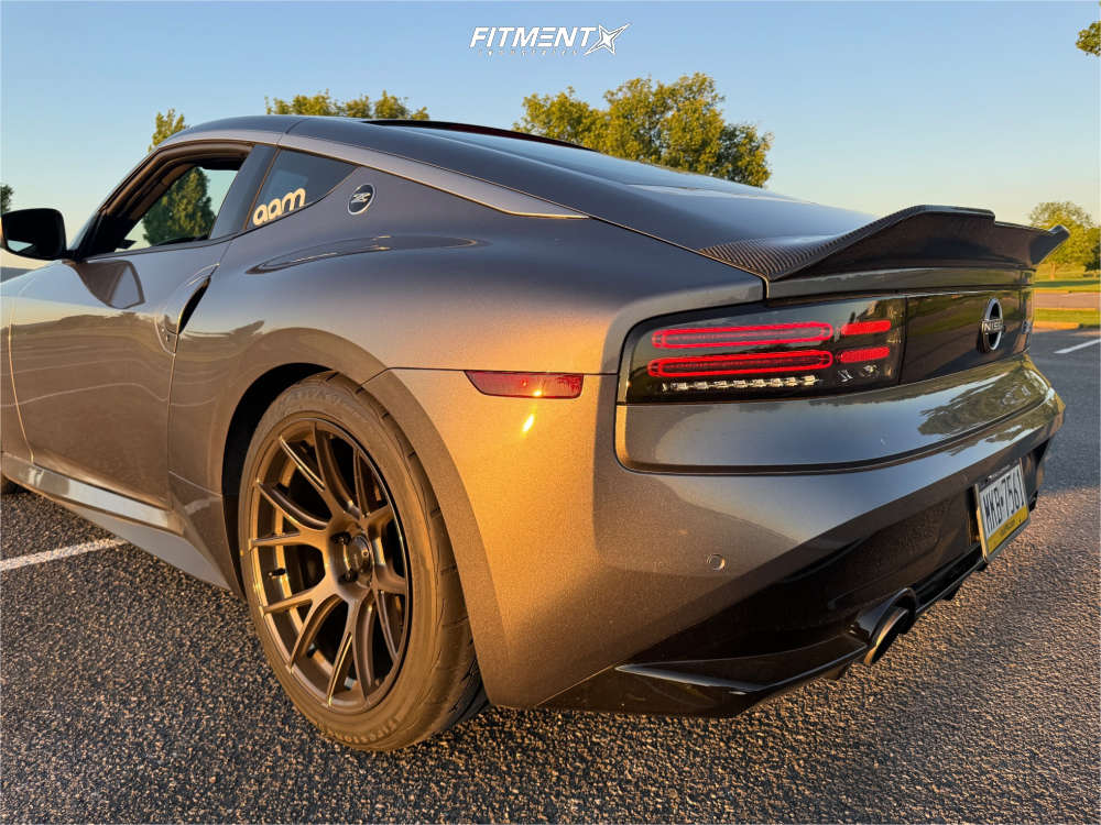 2024 Nissan Z Sport with 19x9.5 Konig Ampliform and Firestone 255x40 on ...