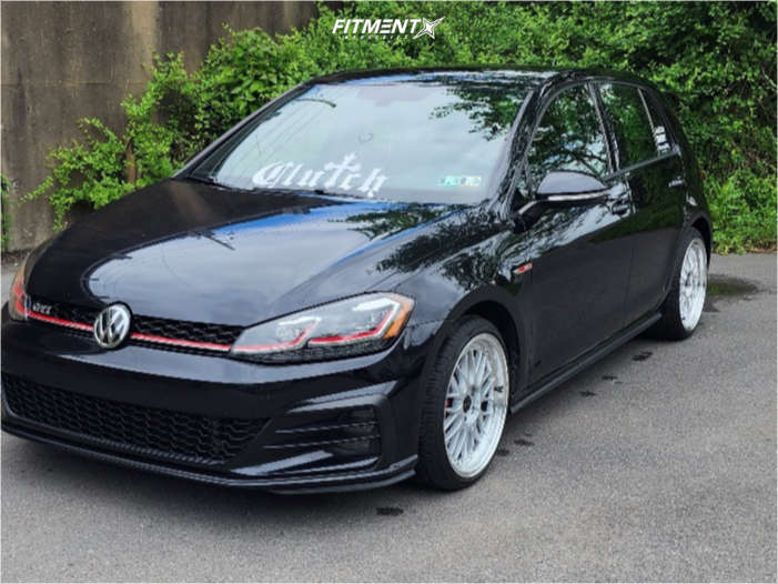 2018 Volkswagen GTI SE with 18x8.5 Vors Vr8 and Lexani 215x35 on Stock ...