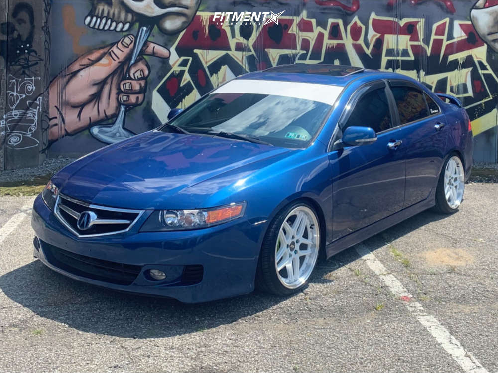 2006 Acura TSX Nav with 18x8.5 ESR Cs15 and Westlake 215x35 on ...