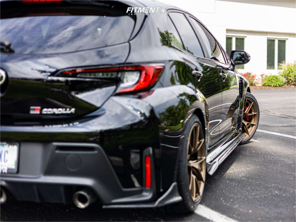 2023 Toyota GR Corolla Core with 18x10 Apex Vs-5rs and Falken 265x35 on ...