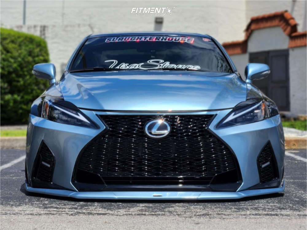 2007 Lexus IS250 Base with 20x9 Niche Methos and Landsail 225x30 on Air ...