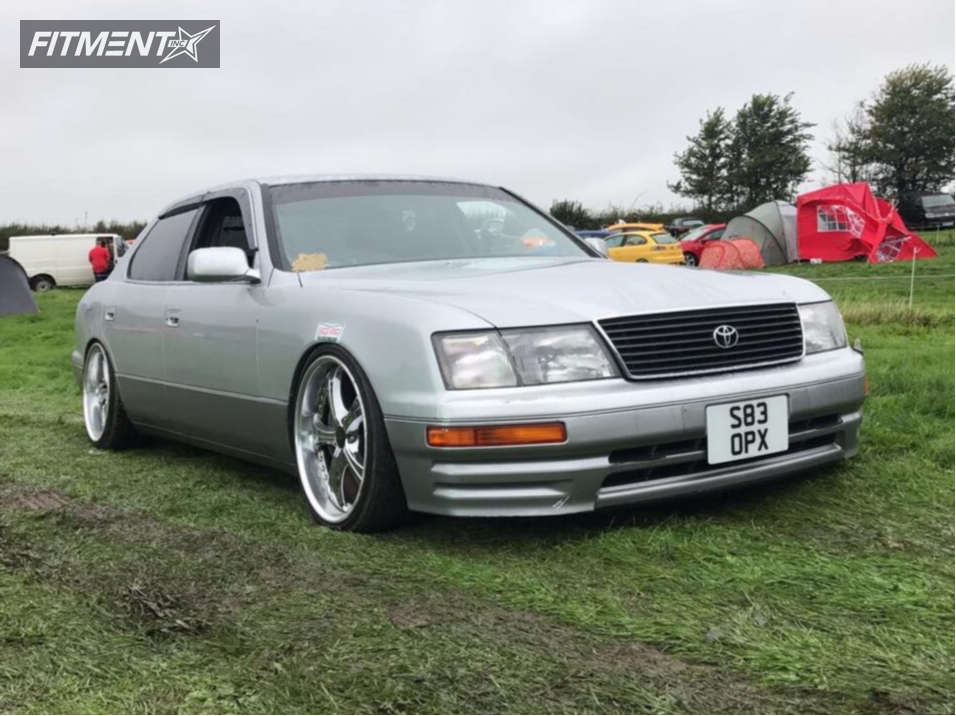 1996 Lexus LS400 Base with 19x9 SSR Vienna Courage and Bridgestone ...
