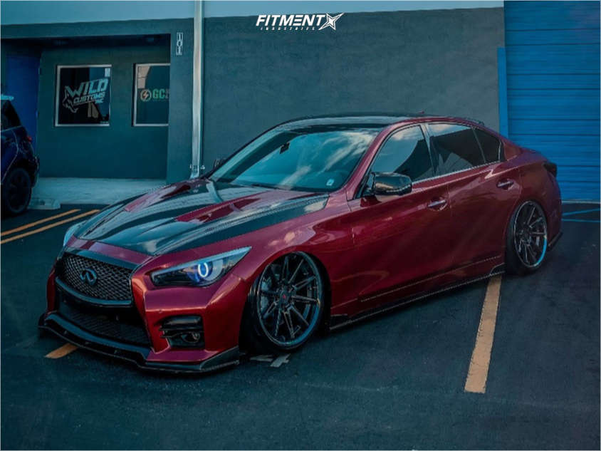 2014 INFINITI QX50 S with 20x10 Ferrada Cm2 and Toyo Tires 245x35 on ...