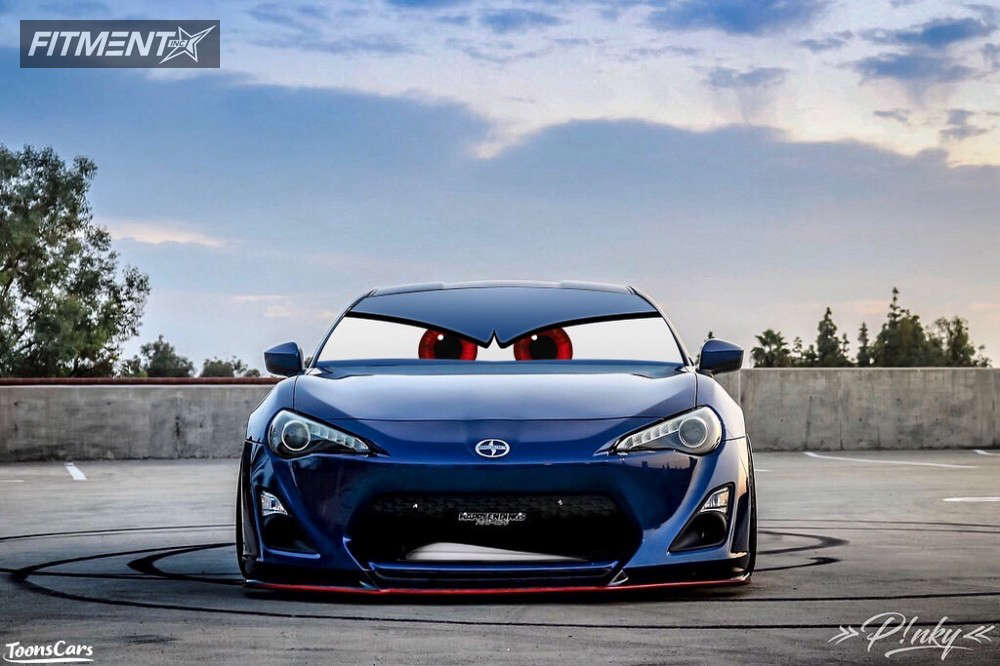 2015 Scion FR-S Base with 18x9.5 Ambit Re02 and Federal 225x35 on ...