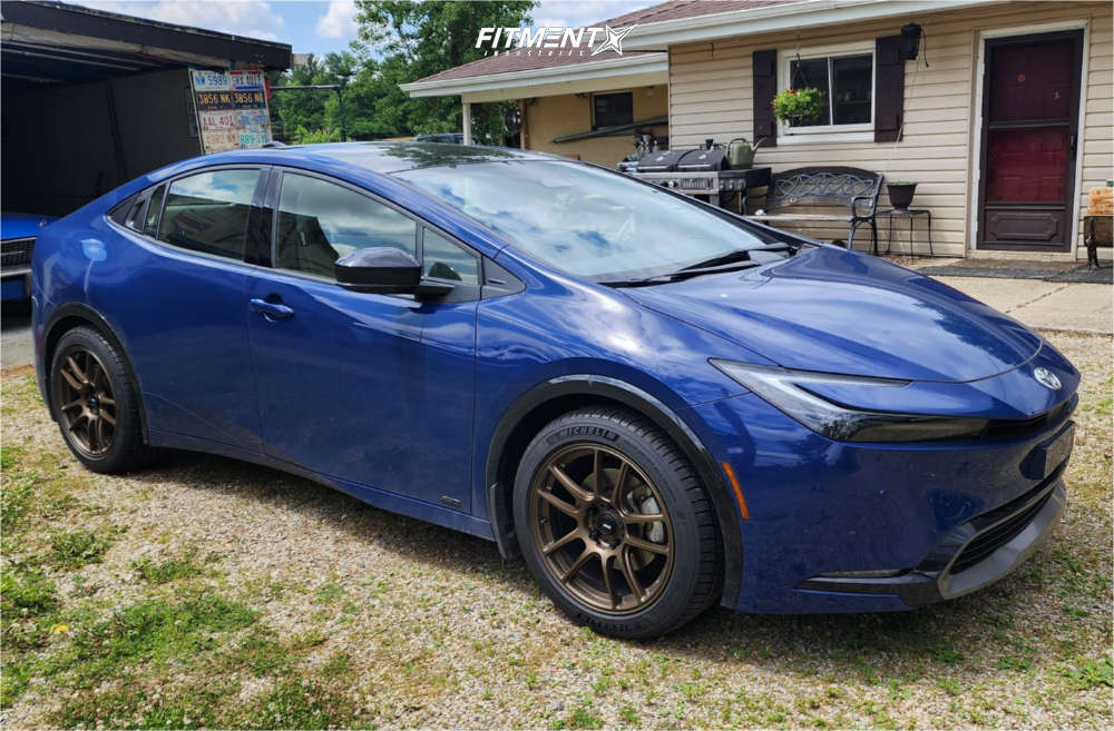 2024 Toyota Prius AWD-e XLE with 18x8.5 Konig Heliogram and Michelin ...