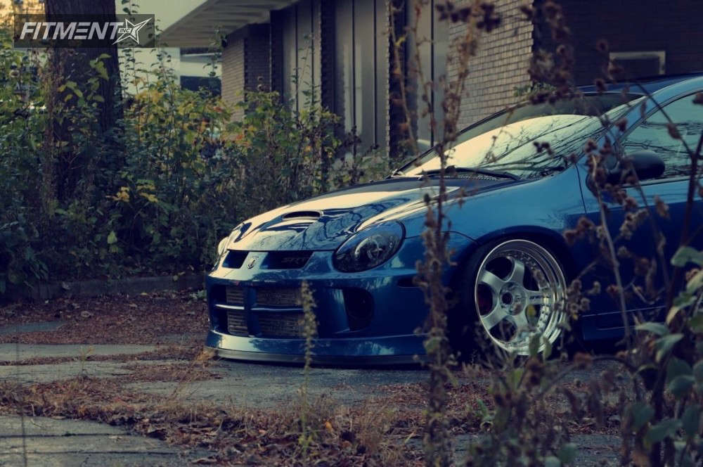 2004 Dodge Neon SRT-4 4dr Sedan (2.4L 4cyl Turbo 5M) with 18x9.5 Work ...