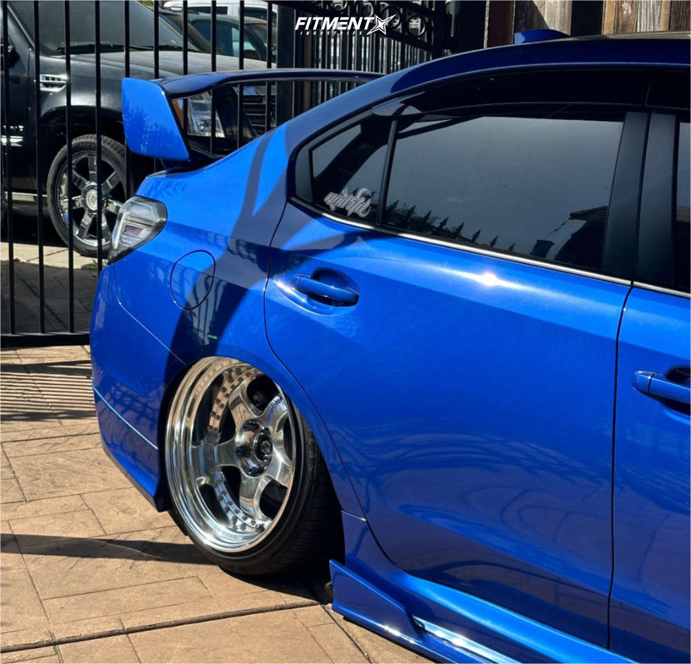 2020 Subaru WRX Limited with 18x10.5 Work Meister S1 3p and Atlas ...