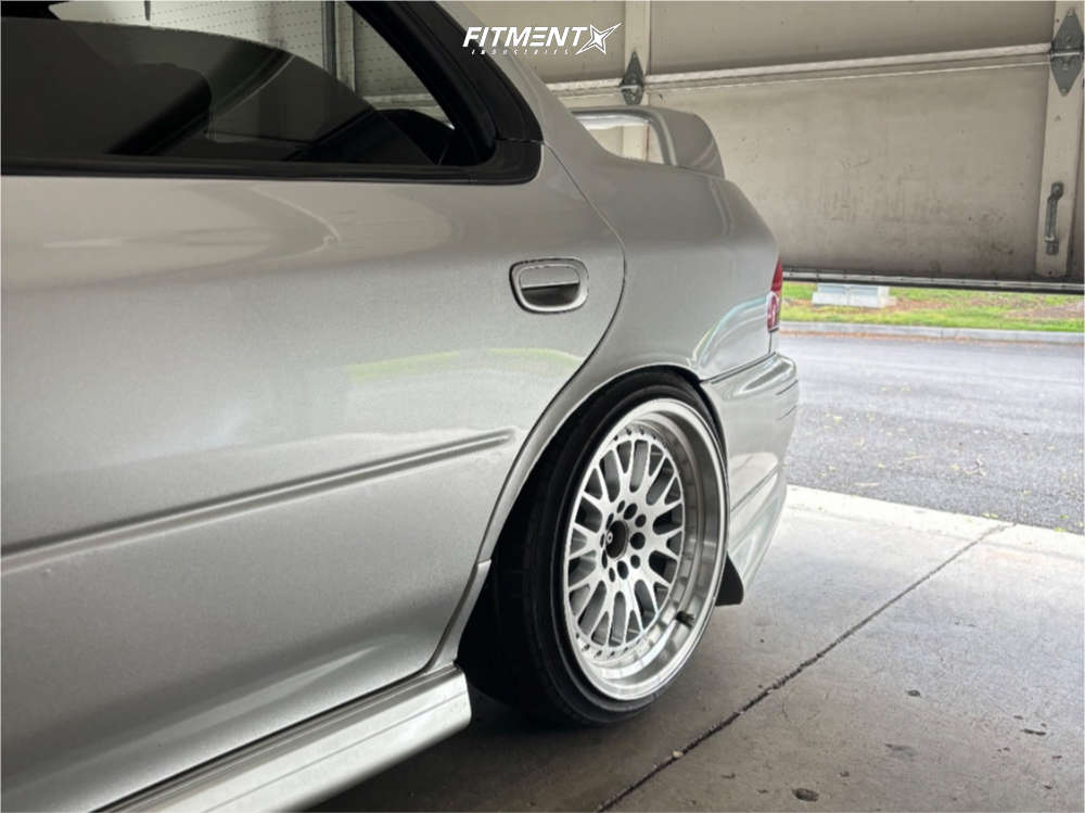 2001 Subaru Impreza RS with 17x9 MST Mt10 and Vercelli 205x40 on ...