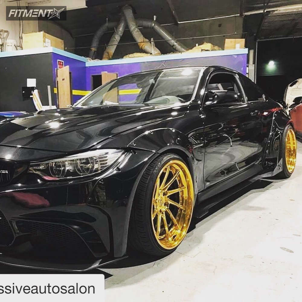 2015 BMW M4 Base with 20x12 Savini MD15 and Toyo Tires 265x30 on ...