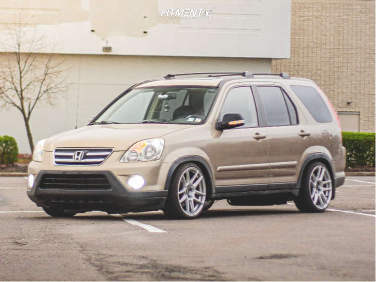2005 Honda CR-V SE with 18x8.5 ESR Cs8 and Lexani 215x30 on Coilovers ...
