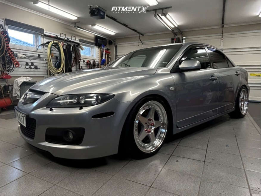 2006 Mazda 6 Mazdaspeed with 18x8.5 Japan Racing Jr6 and Toyo Tires ...