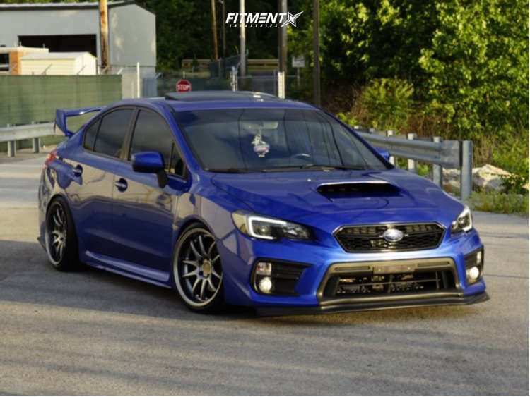 2018 Subaru WRX Premium with 18x9.5 Aodhan Ds02 and Vercelli 215x40 on ...