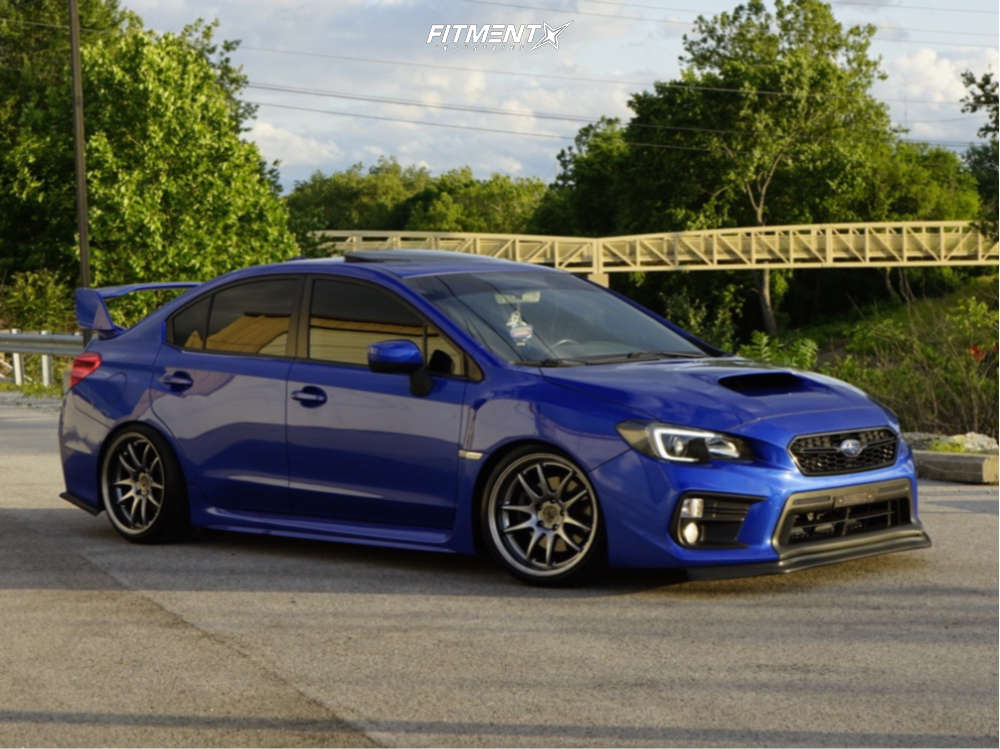 2018 Subaru WRX Premium with 18x9.5 Aodhan Ds02 and Vercelli 215x40 on ...