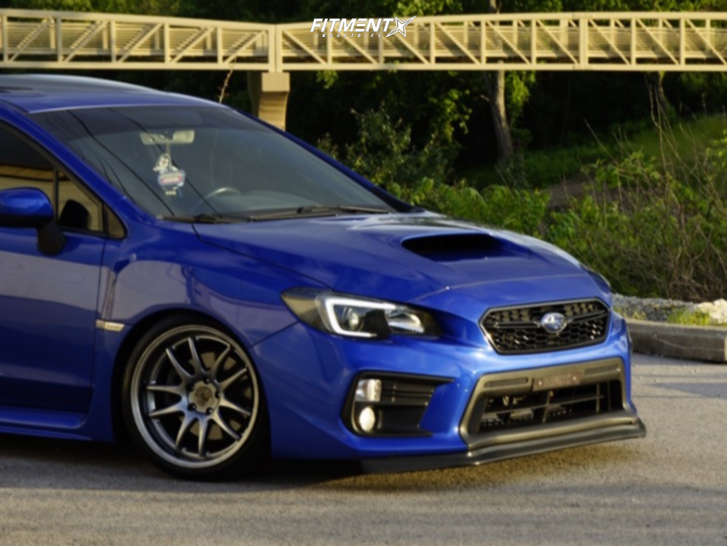 2018 Subaru WRX Premium with 18x9.5 Aodhan Ds02 and Vercelli 215x40 on ...