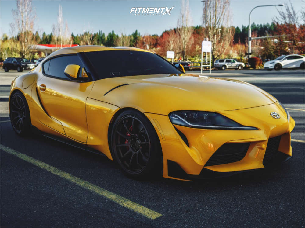 2023 Toyota GR Supra Base with 19x9.5 Volk Ze40 and Continental 265x30 ...