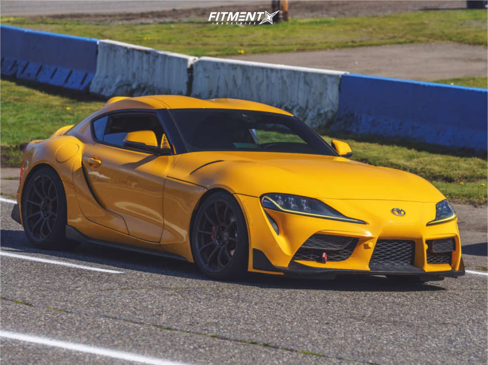 2023 Toyota GR Supra Base with 19x9.5 Volk Ze40 and Continental 265x30 ...