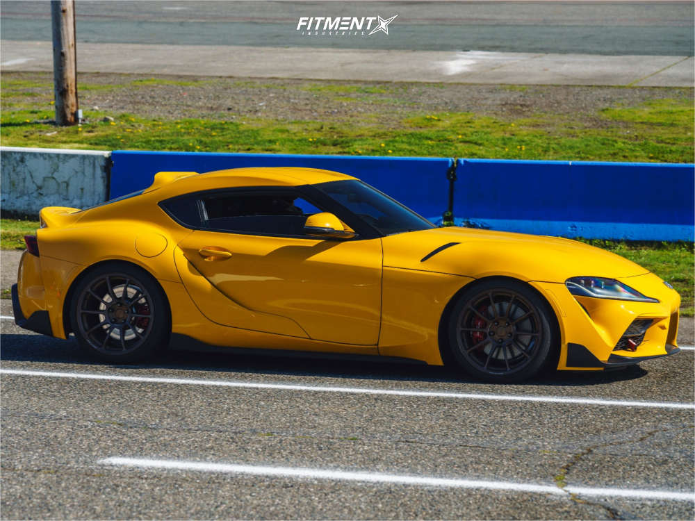 2023 Toyota GR Supra Base with 19x9.5 Volk Ze40 and Continental 265x30 ...