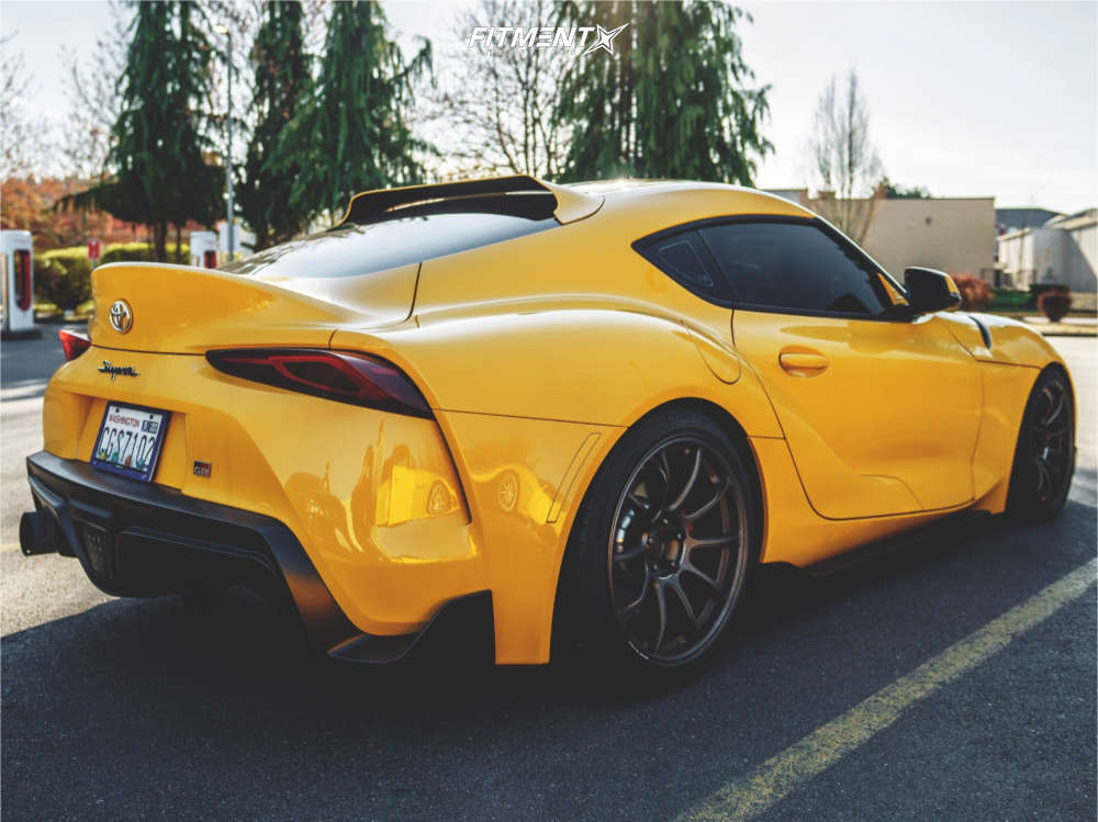 2023 Toyota GR Supra Base with 19x9.5 Volk Ze40 and Continental 265x30 ...