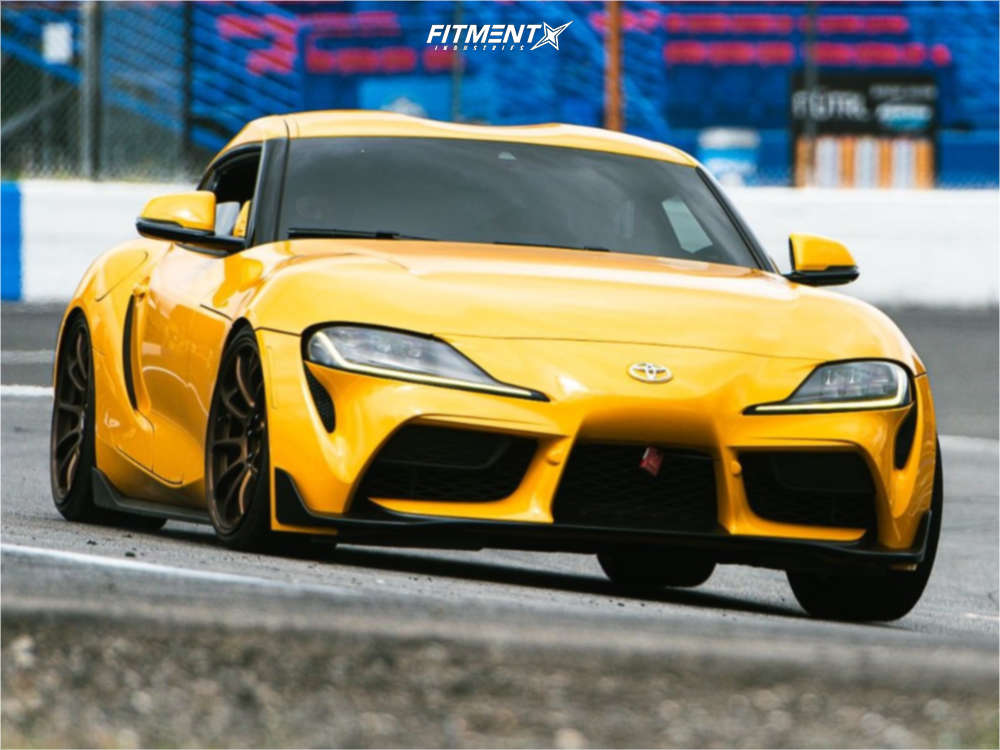 2023 Toyota GR Supra Base with 19x9.5 Volk Ze40 and Continental 265x30 ...