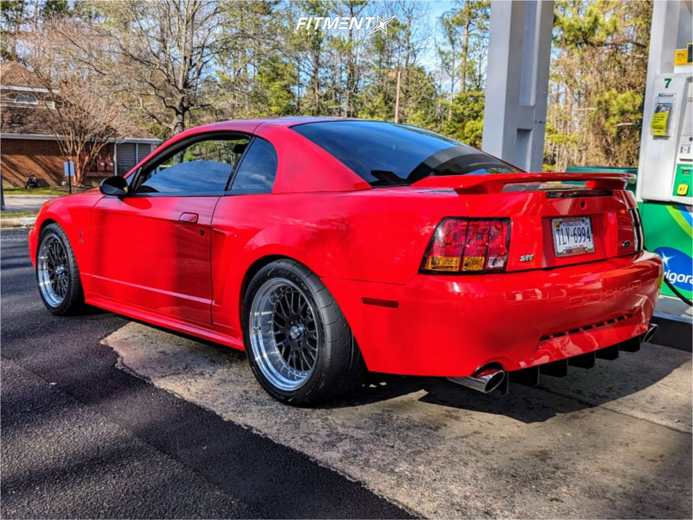 2001 Ford Mustang SVT Cobra with 18x9.5 Circuit Performance Cp21 and ...