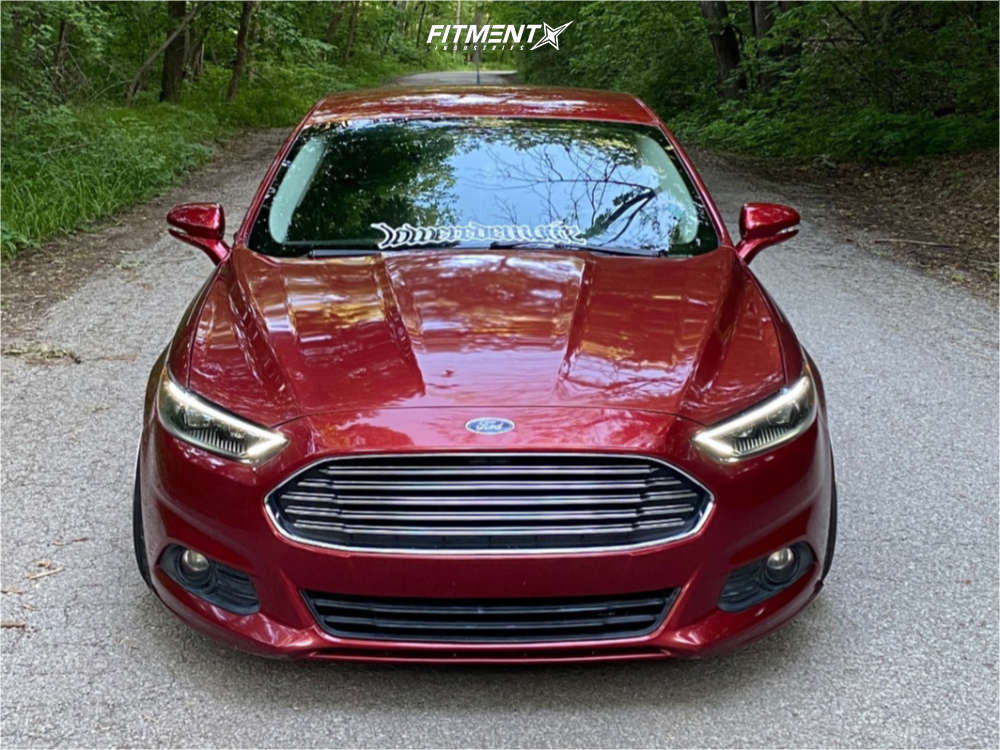 2013 Ford Fusion SE Hybrid with 18x9.5 ARC Ar5 and Goodyear 215x40 on ...