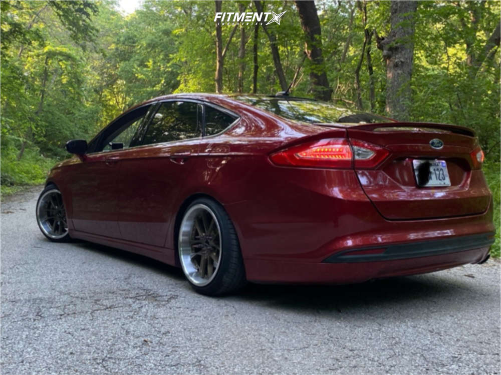 2013 Ford Fusion SE Hybrid with 18x9.5 ARC Ar5 and Goodyear 215x40 on ...