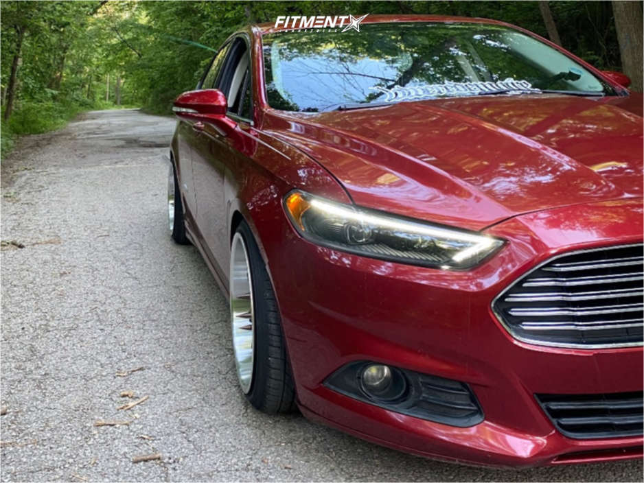 2013 Ford Fusion SE Hybrid with 18x9.5 ARC Ar5 and Goodyear 215x40 on ...