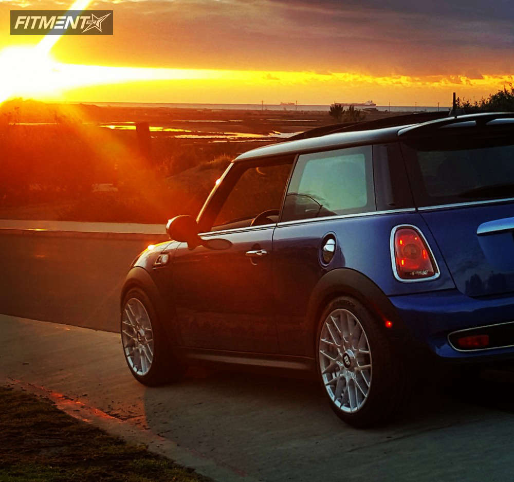 2008 Mini Cooper S Clubman with 17x8 Rotiform Rse and Hankook 215x45 on ...
