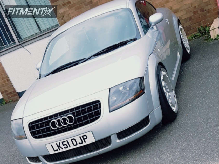 2001 Audi TT Quattro Base with 18x9.5 Rotiform Ccv and Continental ...