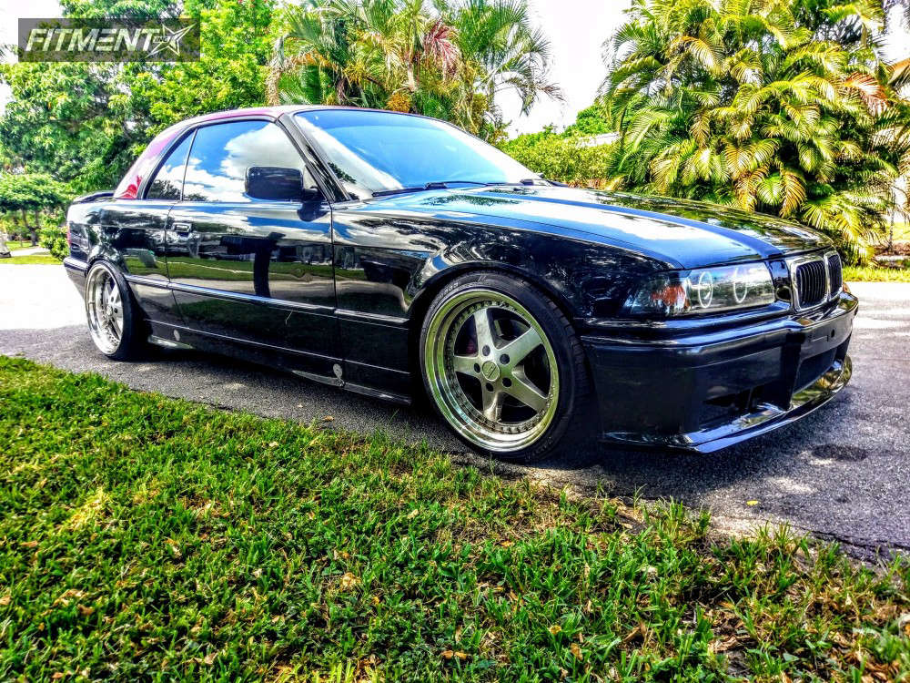 1994 BMW 325i Base with 18x8.5 ESR SR04 and Accelera 205x35 on ...