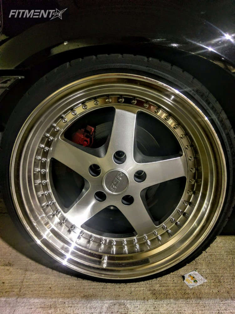 1994 BMW 325i Base with 18x8.5 ESR SR04 and Accelera 205x35 on ...