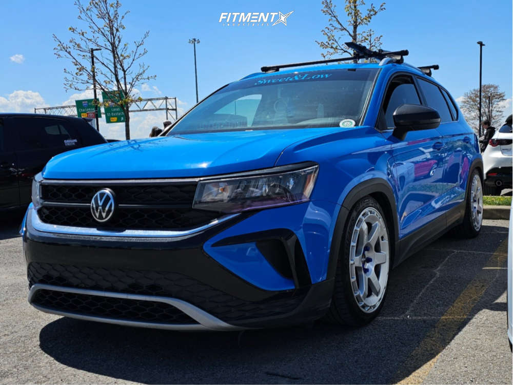 2022 Volkswagen Taos Comfortline with 19x8.5 Rotiform Kb1 and ...