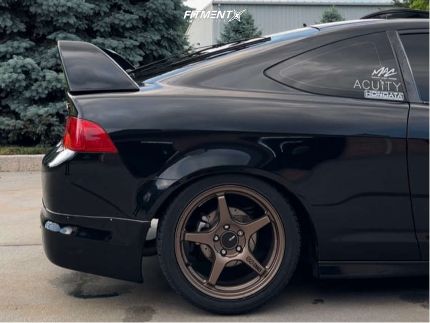 2003 Acura RSX Type-S with 17x8 Enkei Ts-5 and Black Hawk 245x40 on ...