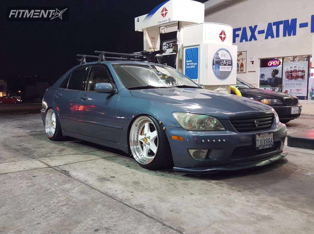 2005 Lexus IS300 Sportcross with 18x9.5 ESR SR04 and Hankook 245x40 on ...