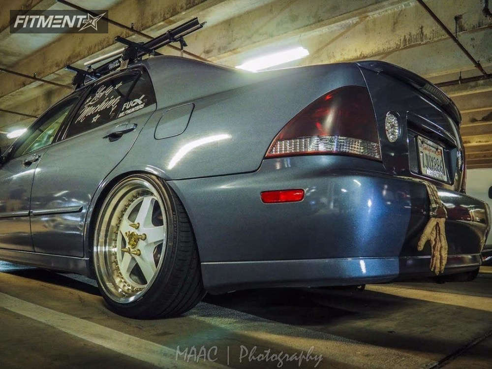2005 Lexus IS300 Sportcross with 18x9.5 ESR SR04 and Hankook 245x40 on Coilovers | 303085 ...