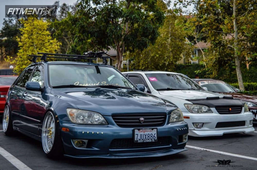 2005 Lexus IS300 Sportcross with 18x9.5 ESR SR04 and Hankook 245x40 on Coilovers | 303085 ...