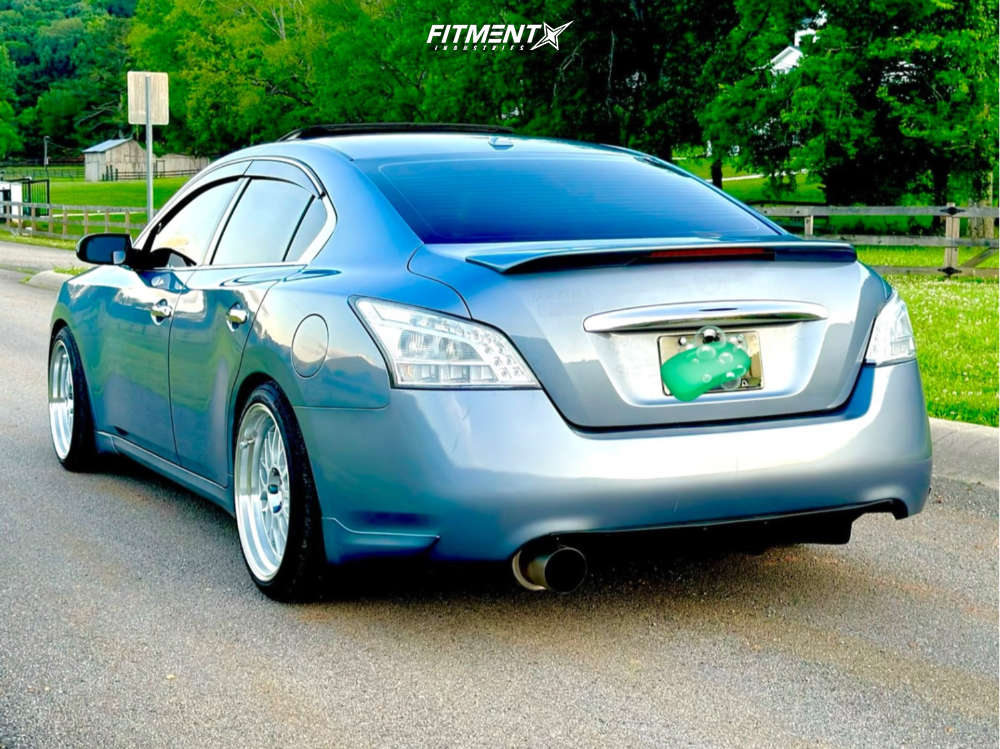 2011 Nissan Maxima SV with 19x9.5 Aodhan Ah02 and Continental 255x30 on ...