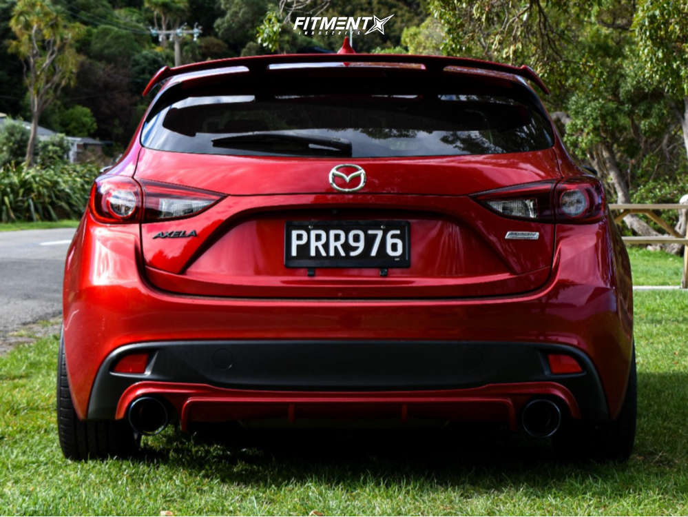 2015 Mazda 3 Sport GT with 18x8.5 Vors Tr4 and Nankang 225x45 on ...