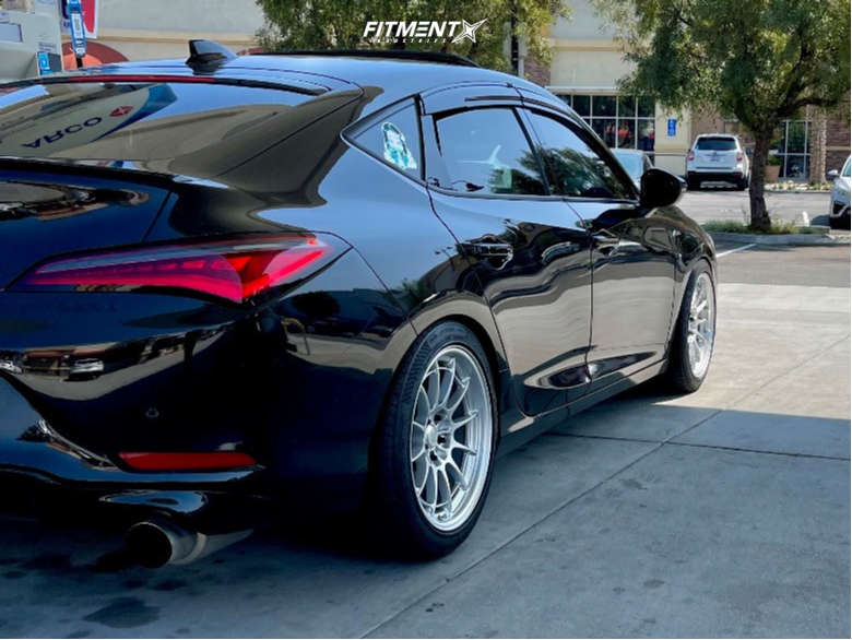 2023 Acura Integra A-Spec with 18x9.5 Enkei Nt03m and Accelera 255x40 ...