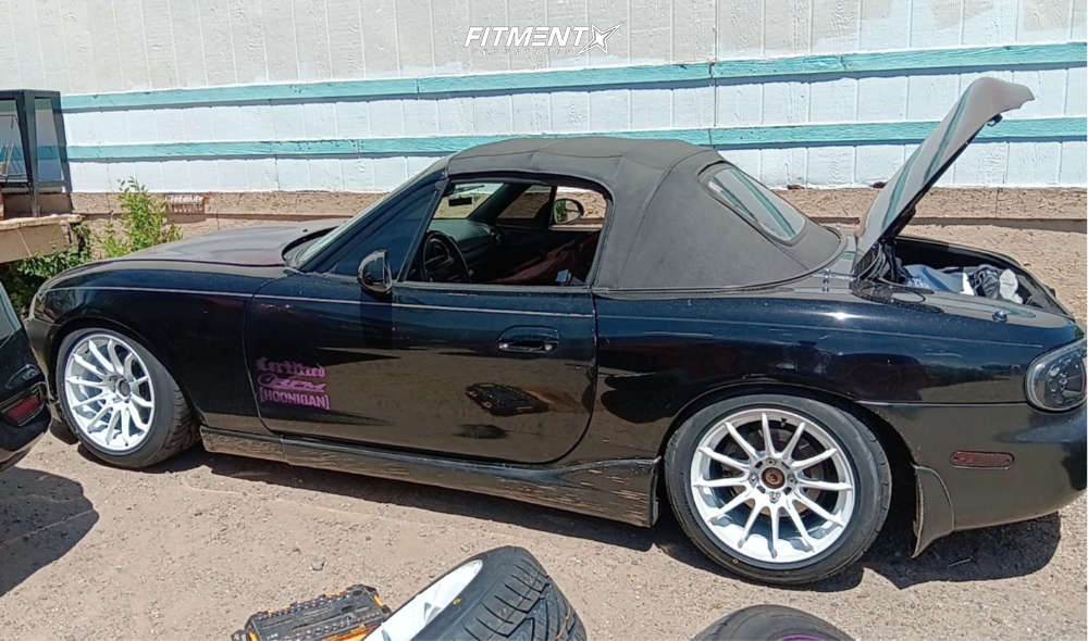 1999 Mazda Miata 10th Anniversary with 15x9 Konig Dial In and Nitto ...