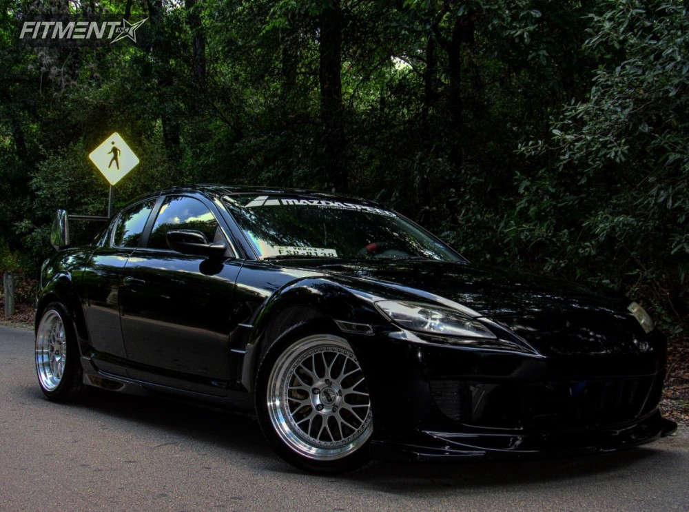 2008 Mazda RX-8 Sport with 18x8.5 ESR Sr01 and Hankook 235x40 on ...
