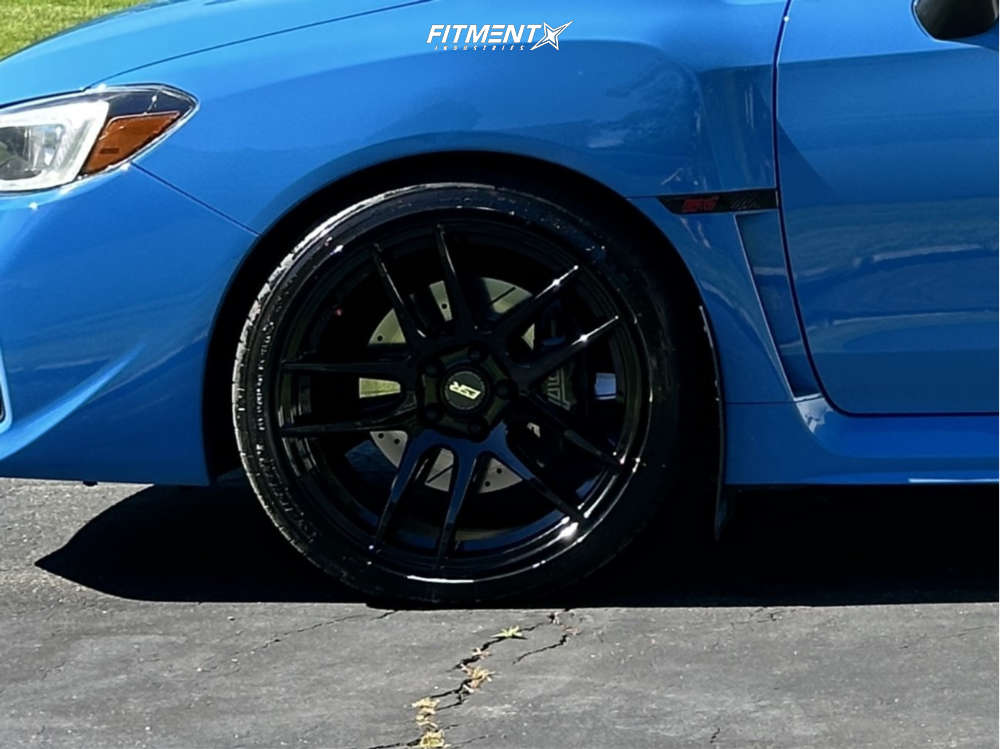 2016 Subaru WRX STI Series.HyperBlue with 19x9.5 ESR Cs8 and Michelin ...