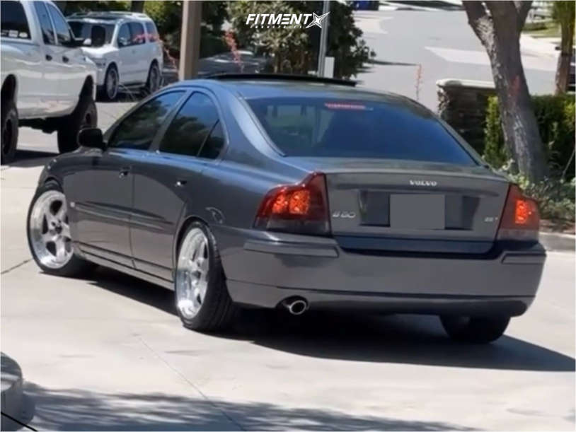 2006 Volvo S60 2.5T with 18x8 Vors Vr2 and Summit 225x40 on Lowering Springs | 3036337 | Fitment ...
