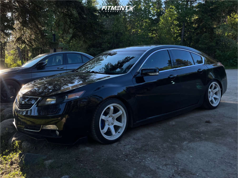 2012 Acura TL SH-AWD with 18x9.5 Superspeed Rf06rr and Dunlop 245x40 on Coilovers | 3036370 ...
